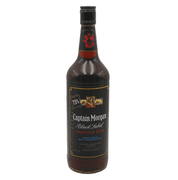 Captain Morgan Black Label 1 Liter 73% Alkohol | Spirituose | Heinemann ...